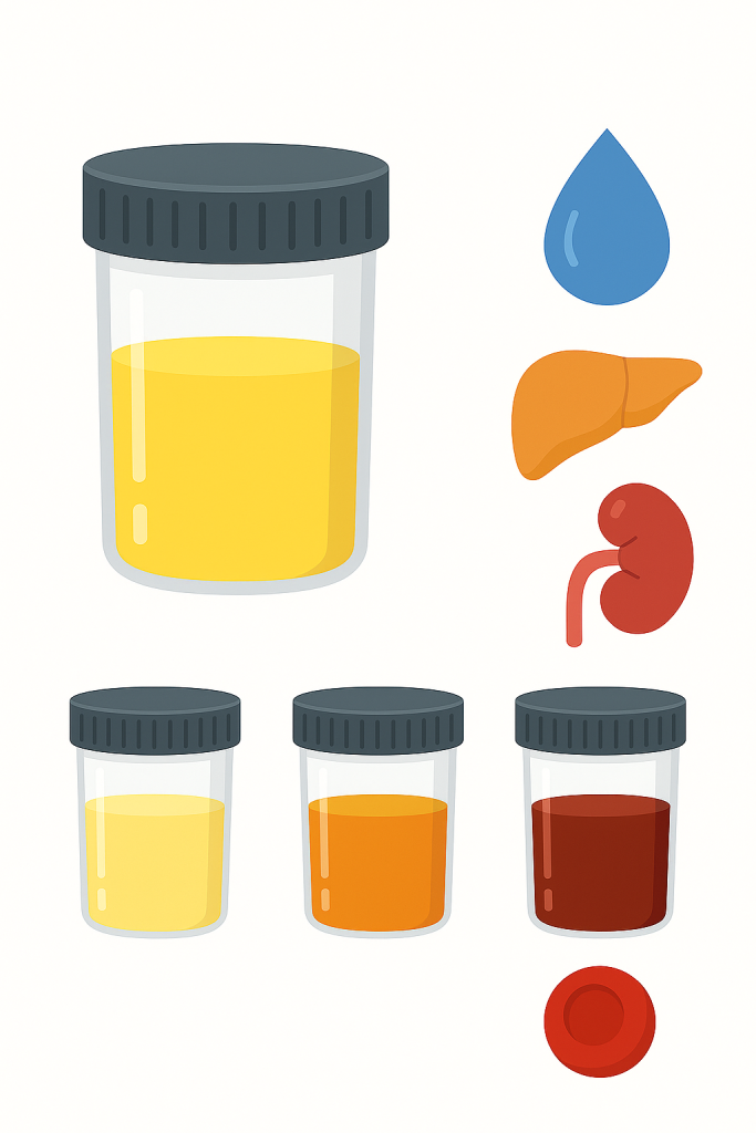 İdrar Rengi Ne Anlama Gelir? Hangi Renk Ne Anlatır? (2025 Rehberi)